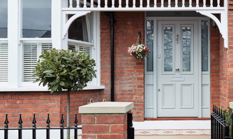 Spruce up Your Period Front Door With These Simple Finishing Touches