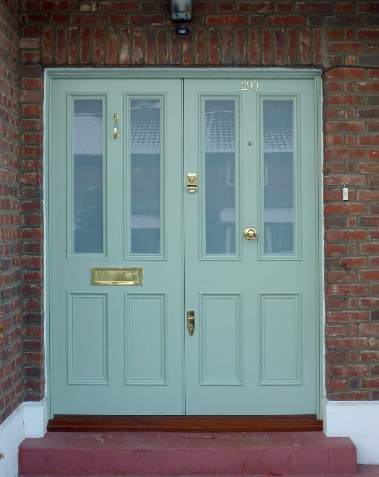 Victorian Double Front Door - London Door Company