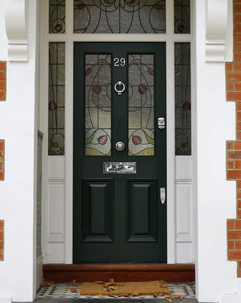 Victorian Double Front Door - London Door Company